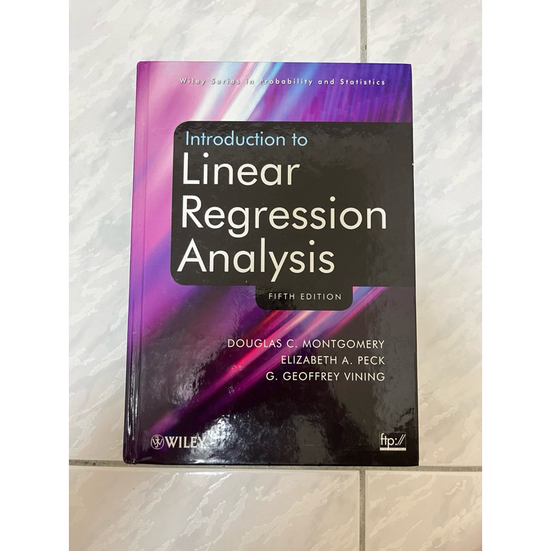 Introduction to Linear Regression Analysis | 蝦皮購物