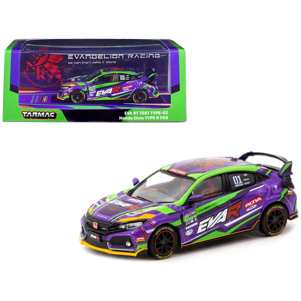 {TZ玩車庫}Tarmac 164 Honda Civic Type R FK8 EVA Racing(最後一台) | 蝦皮購物