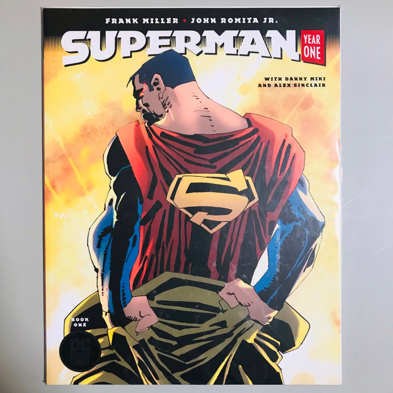 現貨 Superman Year One #1 超人 第一年 法蘭克米勒 封面 DC 黑標 | 蝦皮購物