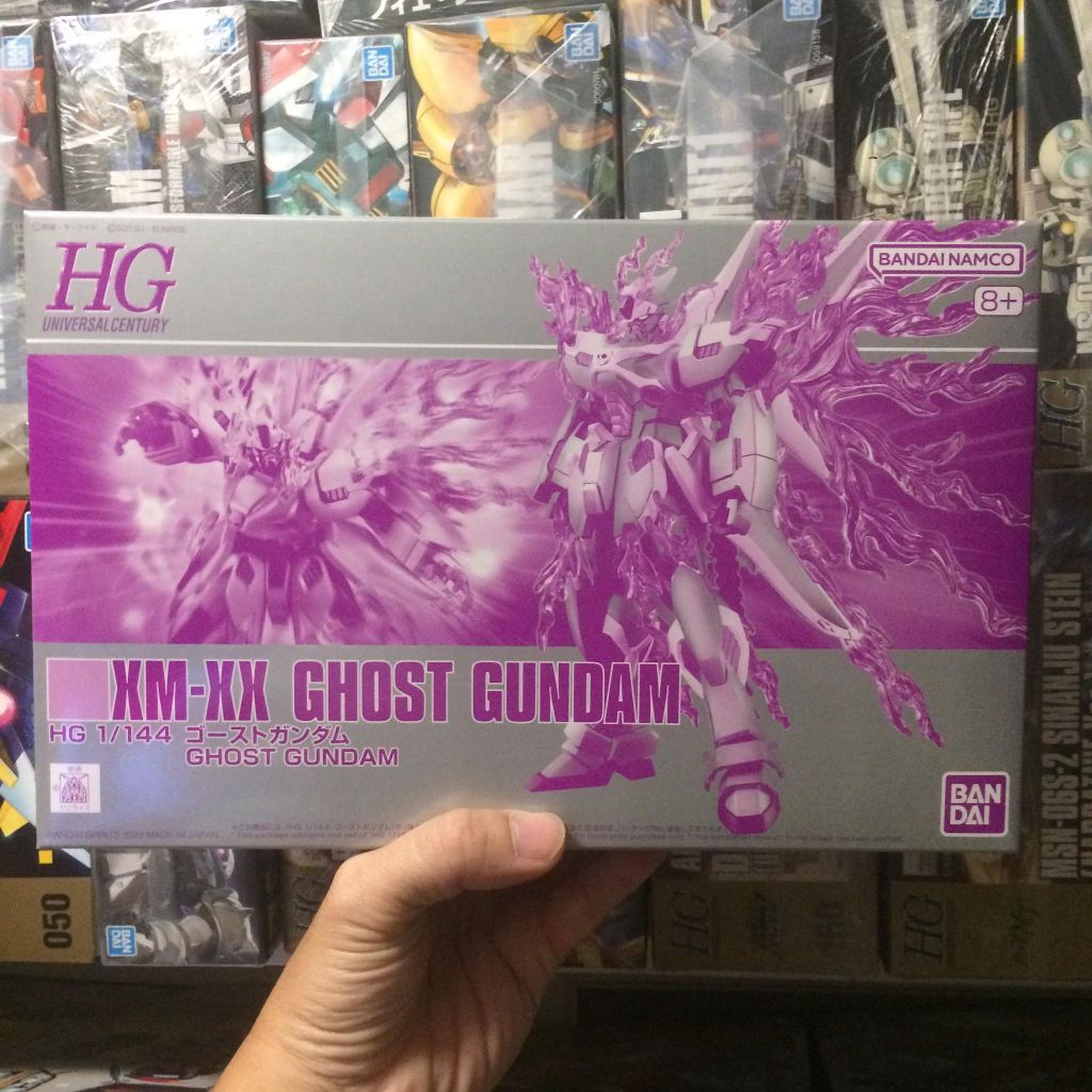 74 現貨 PB HG 1/144 GHOST GUNDAM XM-XX 銀塗裝版本 | 蝦皮購物