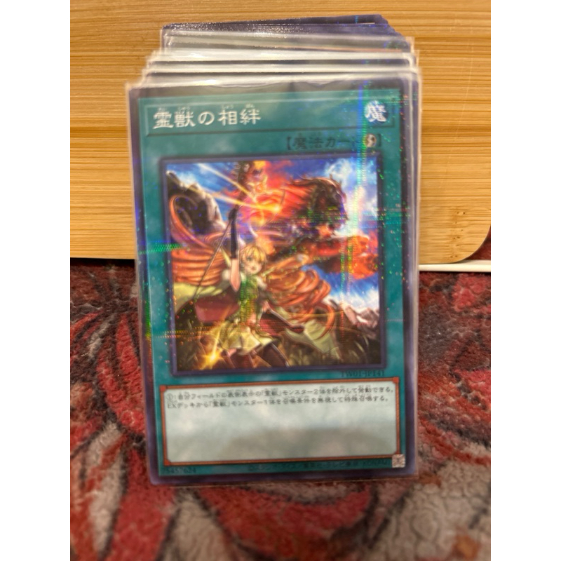 遊戲王 TW01-JP141 靈獸的相絆 (普鑽) 搜:SPTR-JP031 | 蝦皮購物