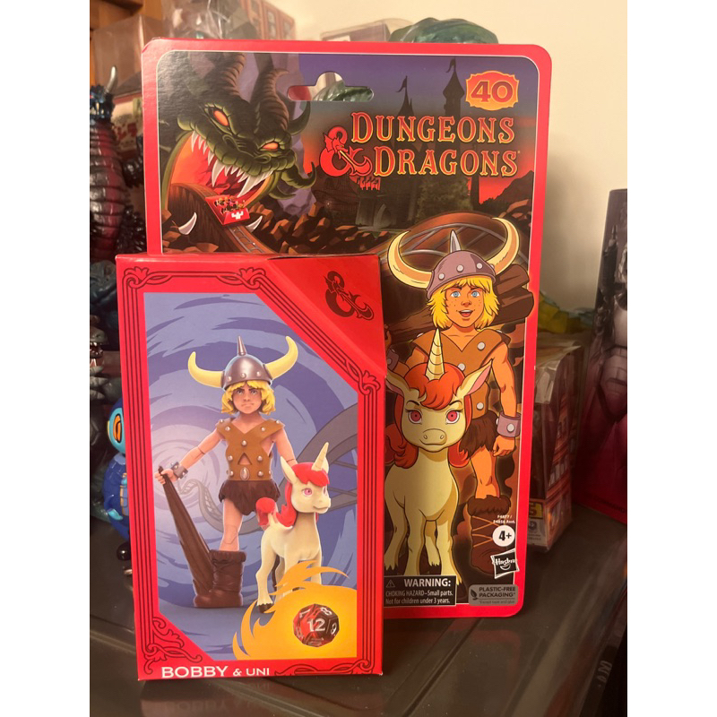 龍與地下城 D&D 40週年卡通系列人物組 Bobby Uni 獨角獸 | 蝦皮購物