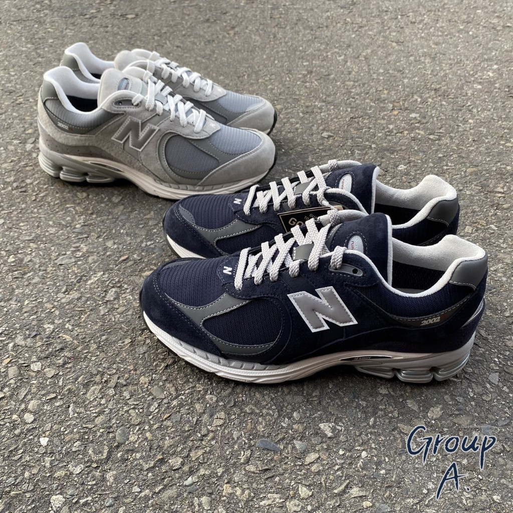 【GROUP A】NEW BALANCE 2002R GORE-TEX 深藍 銀N 防潑水 復古 慢跑鞋M2002RXK | 蝦皮購物
