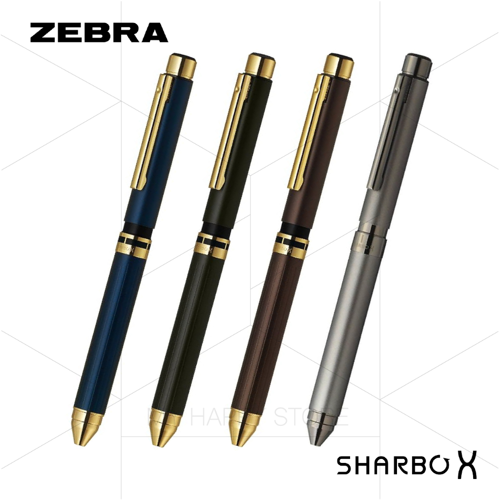 〔MHS〕ZEBRA SHARBO X TS10（加筆芯組）3+1 旋轉自組多功能筆 附筆芯組 SB21 | 蝦皮購物