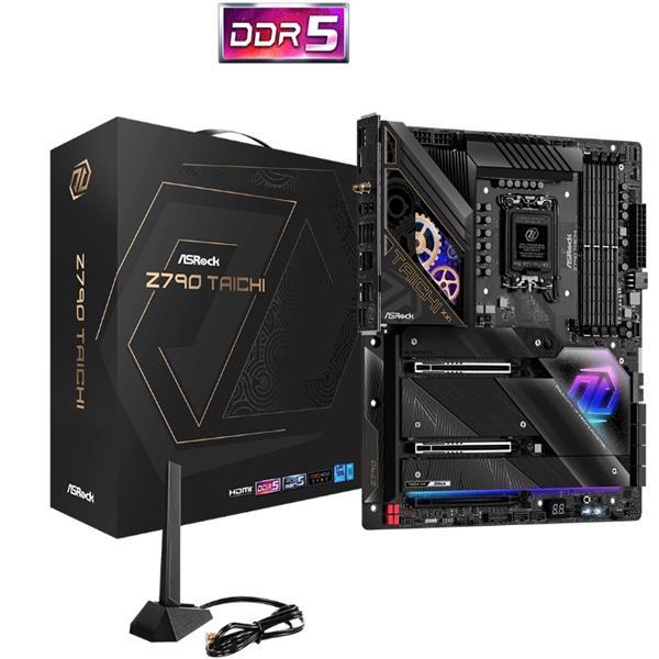 到貨ㄌ華擎 Asrock Z790 Taichi Eatx Intel主機板 支援intel 13代and 12代 蝦皮購物