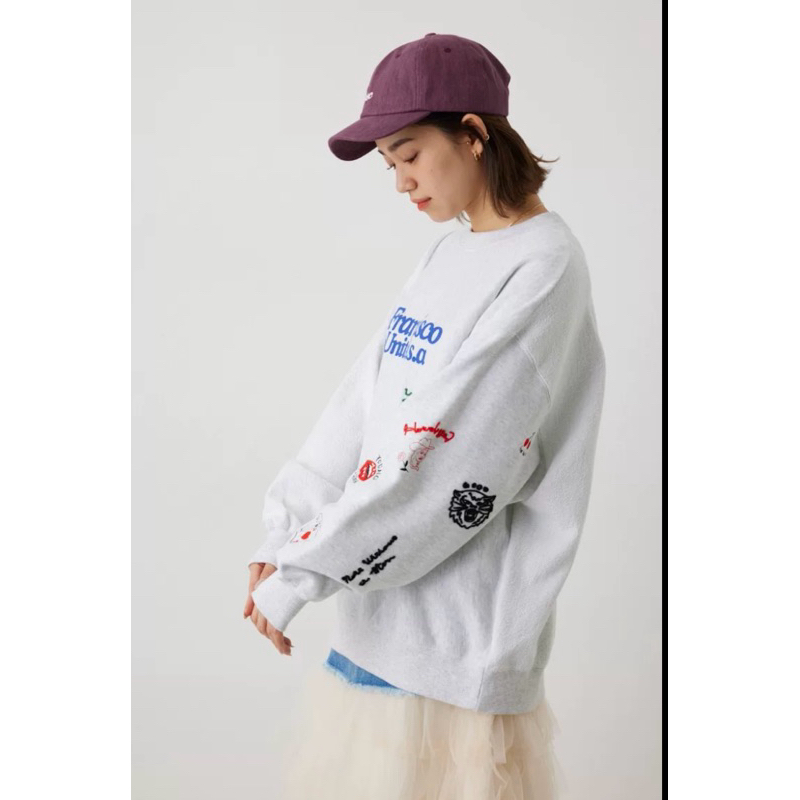 日牌rcwb 英文字+刺繡大學t(預購/實拍照後補） | 蝦皮購物