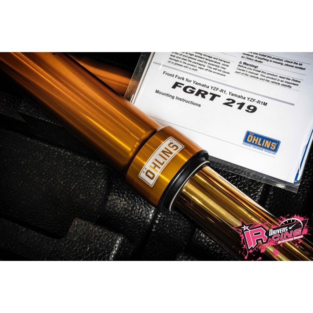 ♚賽車手的試衣間♚ Ohlins ® FGRT 219 YZF-R1 / MT-10 / YZF-R6 全可調 前叉 | 蝦皮購物