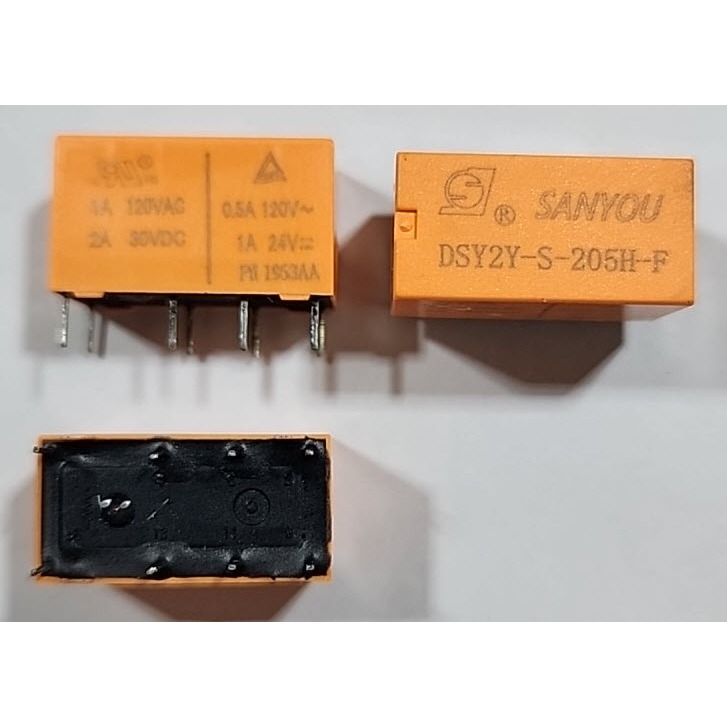 繼電器 DC5V 8PIN GOLDEN GC-2C-5D DPDT RELAY | 蝦皮購物