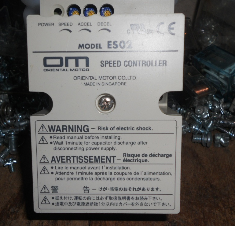 日本 東方馬達 OM ORIENTAL MOTOR ES02 速度控制器 200-230V 調速器 | 蝦皮購物