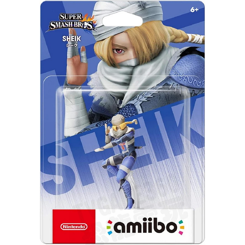 任天堂 AMIIBO NFC SWITCH NS 任天堂明星大亂鬥 席克 希克 希卡族 薩爾達傳說 SHEIK 台中 | 蝦皮購物