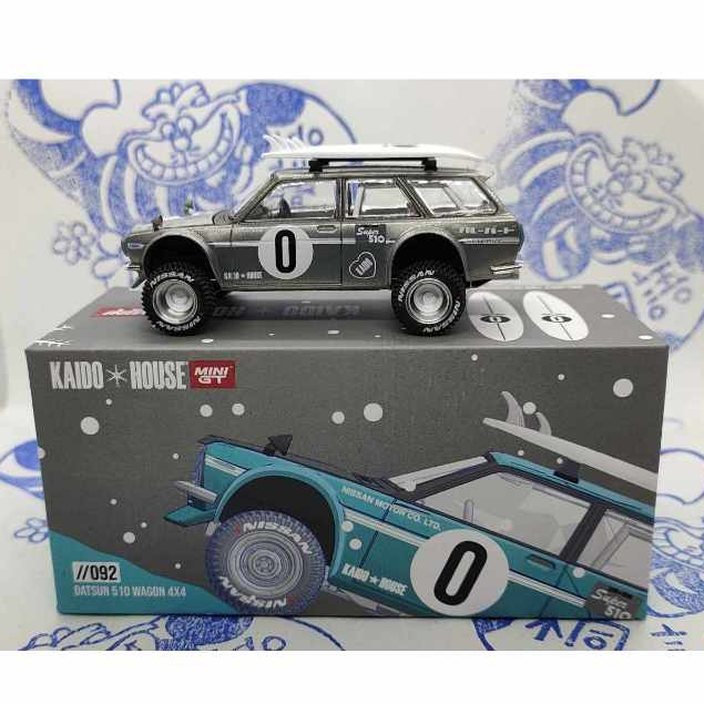 (現貨) Mini GT 寶藏車 Kaido House 092 Datsun 510 Wagon 4X4 Nissan | 蝦皮購物