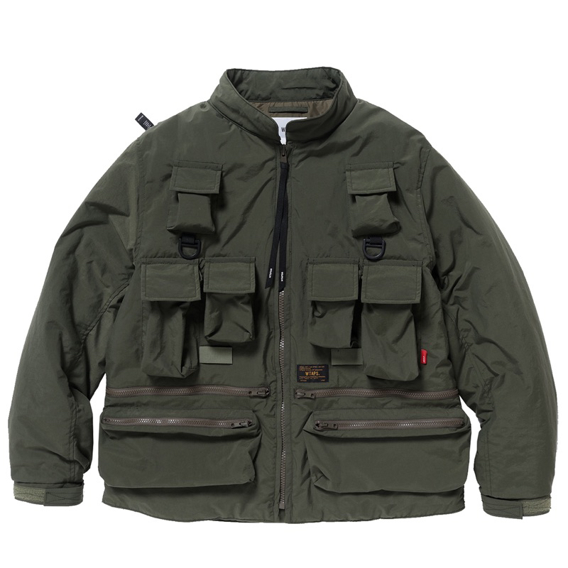 《潮流本舖》WTAPS 17AW MODULAR JACKET NYLON TAFFETA 十袋 外套 軍綠S | 蝦皮購物
