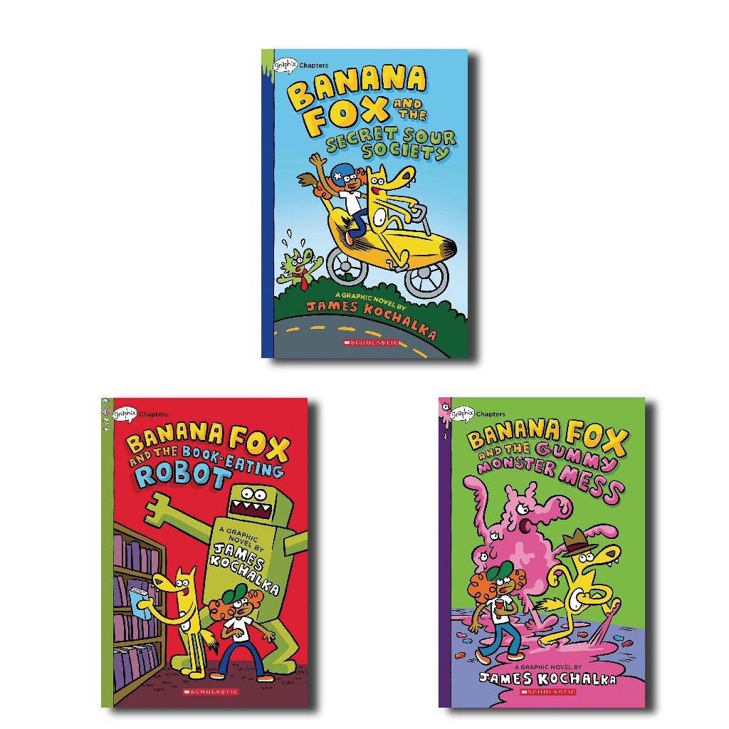 【精選組合】Banana Fox 套書 {共3本} / James Kochalka 文鶴書店 Crane Publishing | 蝦皮購物