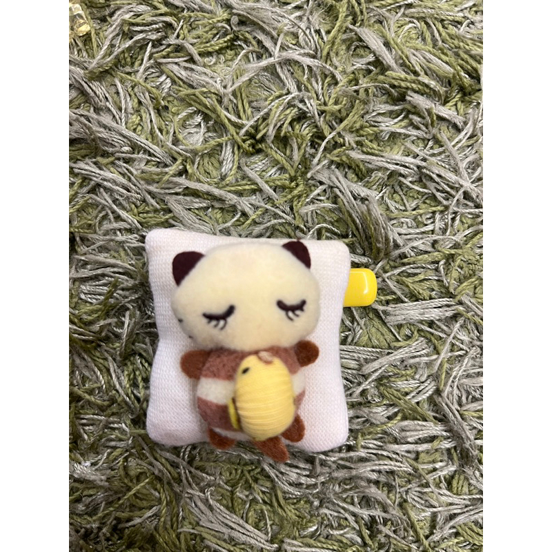 保留中 Sanrio 絕版 2000年 Nemukko Nyago 懶瞓貓 貪睡貓 日本製 自動筆 +別針 玩偶 公仔 | 蝦皮購物