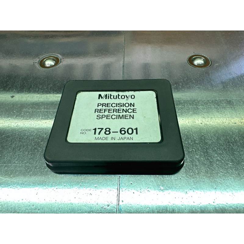 二手日本三豐Mitutoyo 表面粗度計用標準片178-601 | 蝦皮購物