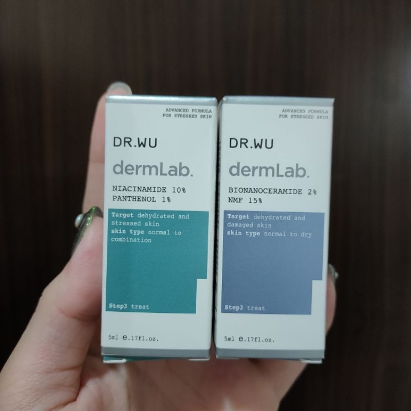 ~現貨~DR.WU 2%神經醯胺保濕精華5ml/10%菸鹼醯胺B5舒緩精華5ml | 蝦皮購物