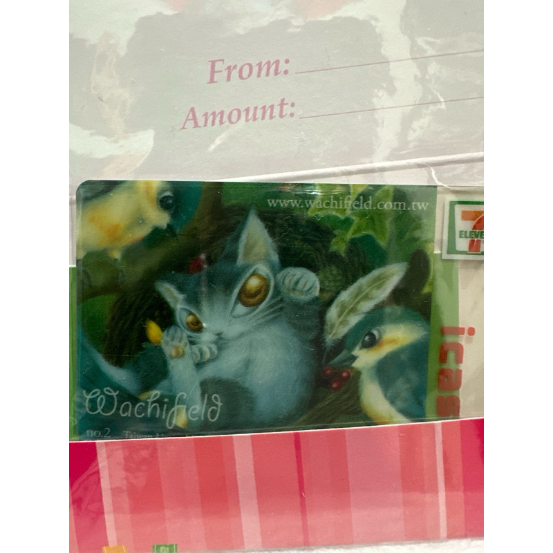 情人節 生日禮物 瓦奇菲爾德 絕版品 wachifield Dayan 達洋貓 icash卡 | 蝦皮購物