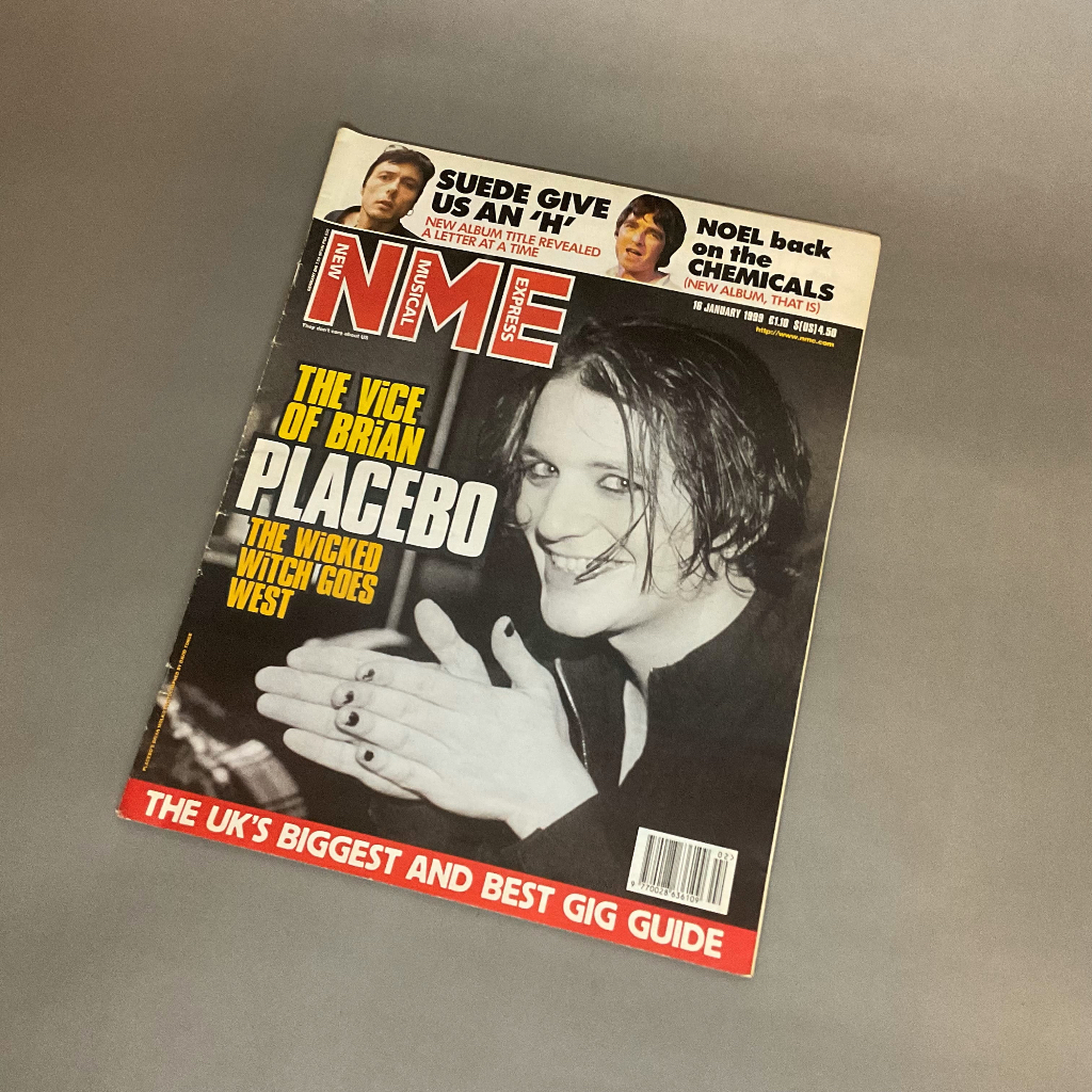 英國 1999年 NME音樂雜誌 封面 Placebo 百憂解樂團 (內有:Suede, Blur, Lalou) | 蝦皮購物