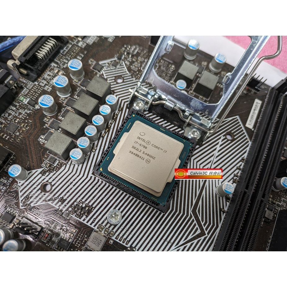 頂級 四核心 Intel i7-6700 CPU 1151腳位 時脈速度3.4GHz 快取8M 含原廠風扇 正式版 內顯 | 蝦皮購物