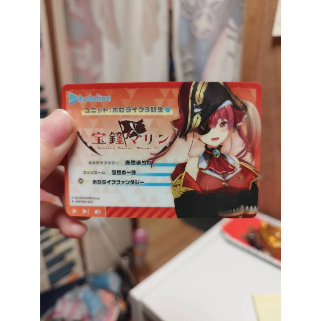 *Ca*~日系賣場~ 餅卡 收藏卡 HOLOLIVE ERROR Vol.2 金屬卡 介紹卡 寶鐘瑪琳 船長 | 蝦皮購物