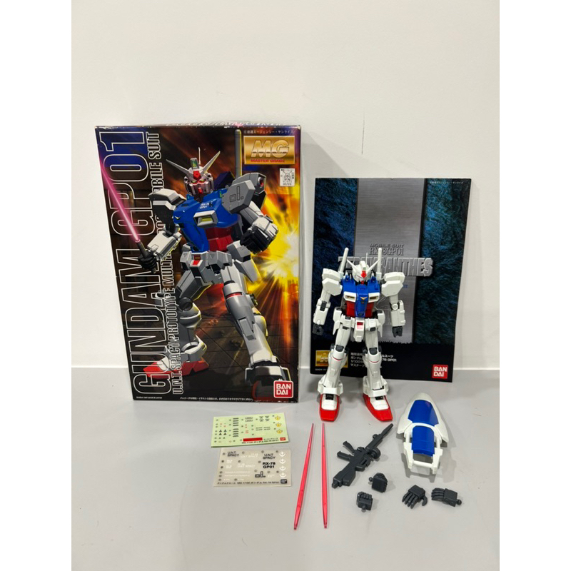 萬代 已組素組鋼彈 mg 1/100 GP01鋼彈 殺肉鋼彈 GP02A GP03 諾耶吉爾 薩克 狼王 獨角獸 沙薩比 | 蝦皮購物