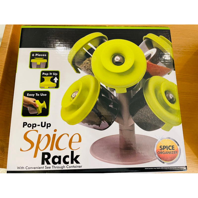 六入樹型調味罐組/香料保鮮盒/調味組/密封罐 Pop-up spice rack 保鮮盒 調味罐 樹狀造型保鮮罐 年貨 | 蝦皮購物