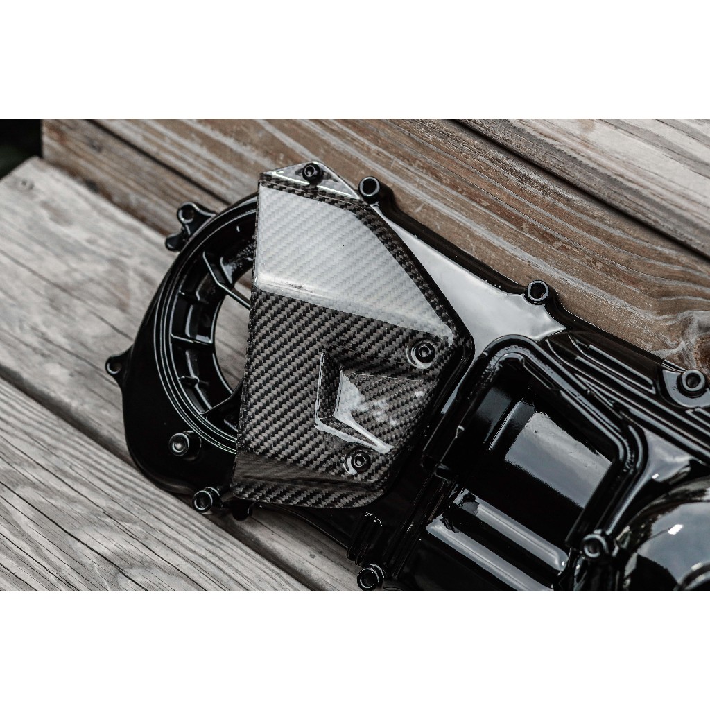 [正卡夢 傳動進氣蓋] 六代勁戰 水冷BWS B8R 卡夢 開模 鍛造碳 傳動外蓋 進氣蓋 導熱 正碳纖維 鍛造卡夢 | 蝦皮購物
