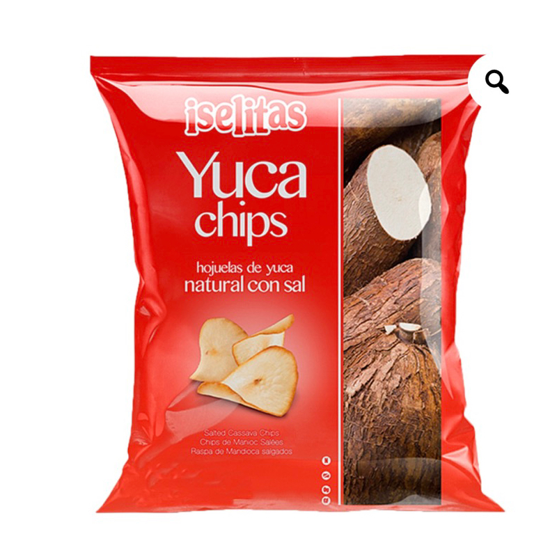 木薯片 樹薯片 Yuca Chips Iselitas Con Sal 70gr | 蝦皮購物