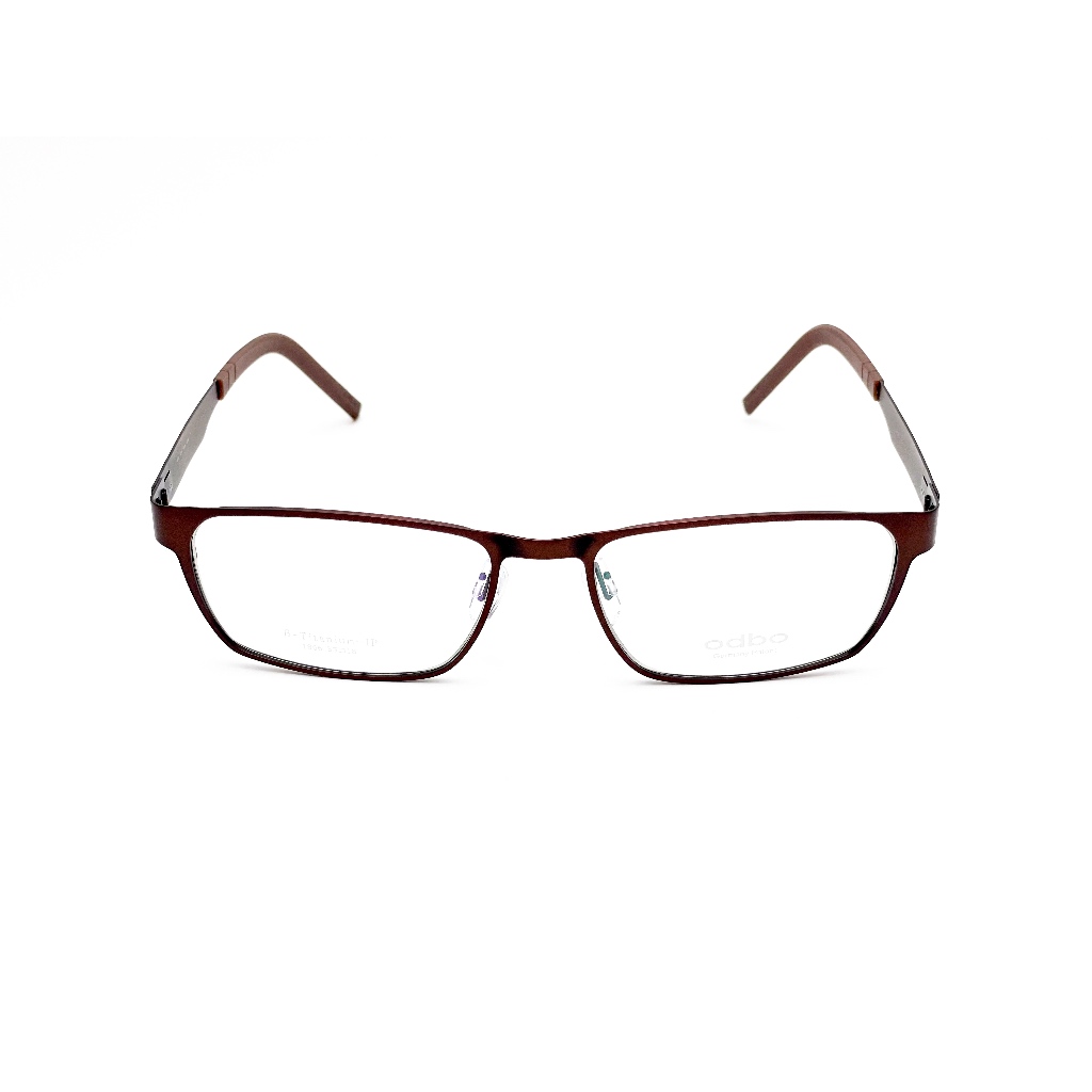 【全新特價】odbo 鈦金屬光學眼鏡鏡框 1866 C54 消光古銅色 輕量化無螺絲設計 | 蝦皮購物