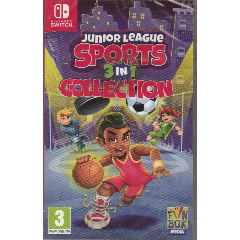 二手即新 配件完好 優惠 Junior league sports 遊戲 英文版 運動合集 運動三合一 switch | 蝦皮購物