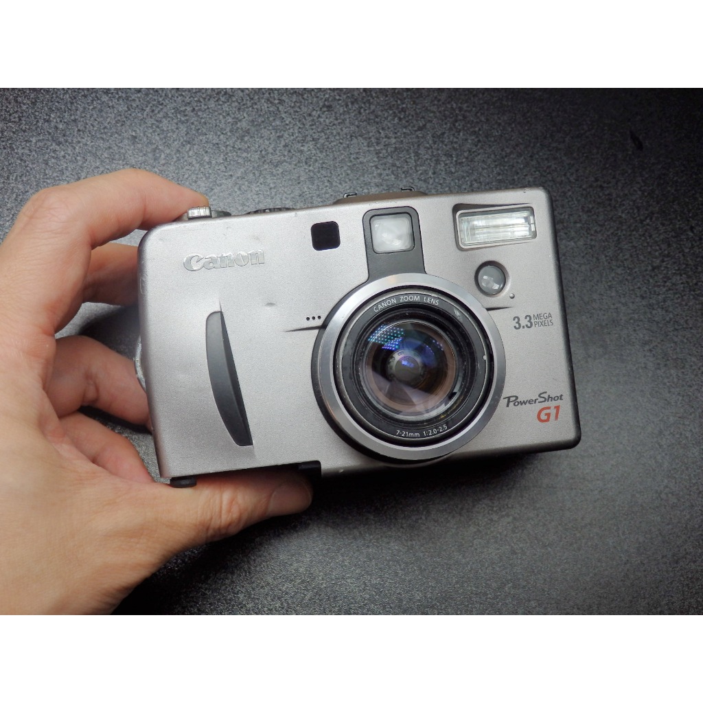CANON POWERSHOT G1 (CCD / 大光圈 / 翻轉螢幕 / 旗艦機) | 蝦皮購物