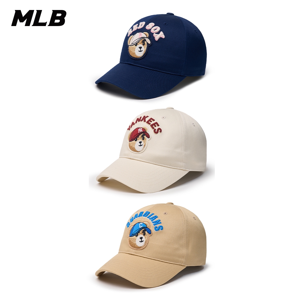 MLB 可調式硬頂棒球帽 Mega Bear系列 紅襪/守護者/洋基隊 (3ACPDB14N-三款任選)【官方旗艦店】 | 蝦皮購物