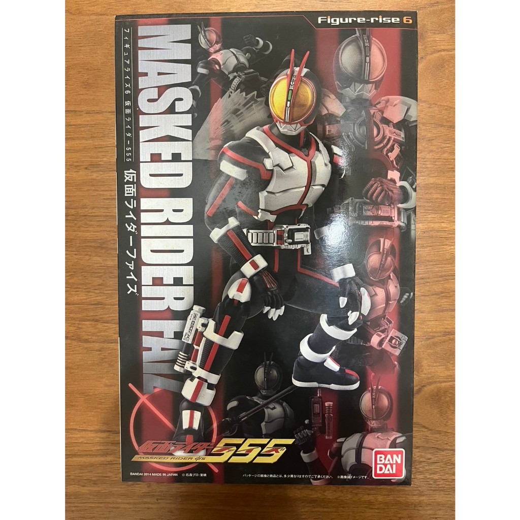 萬代 組裝模型 Figure-rise 6 假面騎士 555 MASKED RIDER FAIZ | 蝦皮購物