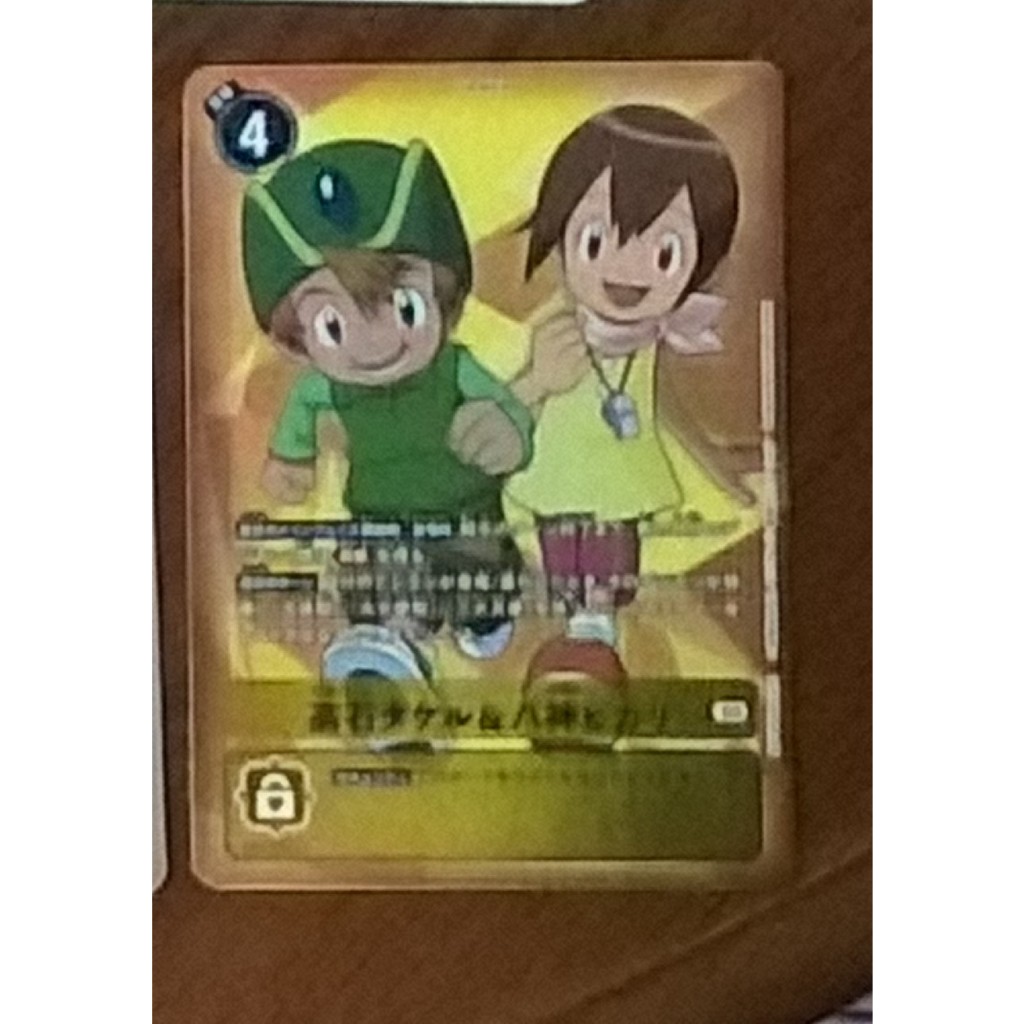數碼寶貝 DTCG EX6-063 P U 高石岳&八神光 嘉兒 閃卡 異圖 | 蝦皮購物