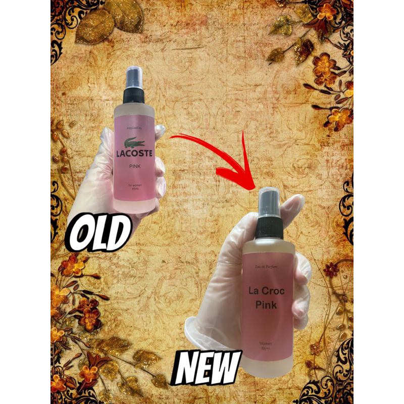 LACOSTE PINK FOR WOMEN INSPIRED PERFUME.NEW LABEL. | 蝦皮購物