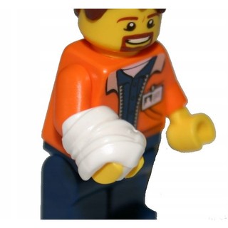 【小荳樂高】LEGO 白色 繃帶 Bandage / Cast 30924 6192049 | 蝦皮購物