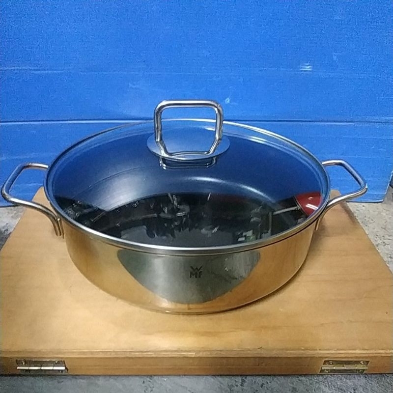 WMF TRANSTHERM 雙耳淺燉鍋（28cm) | 蝦皮購物