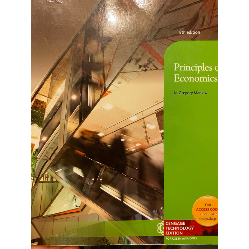 Principles of Economics, 8th edition, N. Gregory Mankiw | 蝦皮購物