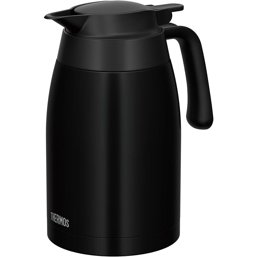 日本限定色 THERMOS 膳魔師保溫壺 TTB-1501系列 TTB-1501-MTBK 保温保冷 桌上提倒式 霧黑色 | 蝦皮購物
