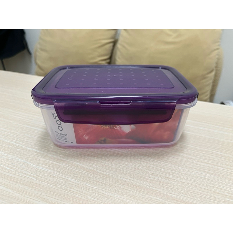 全新紫色款 樂扣樂扣0.05保鮮盒 可微波 可冷凍冷藏 防滲漏 容量920ml PP超鮮密封盒Lock&Lock 保存盒 | 蝦皮購物