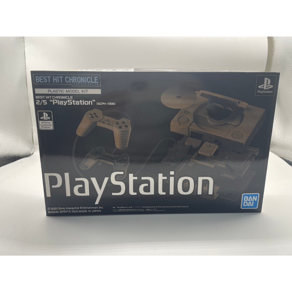 正版代理 萬代 BANDAI 組裝模型 2/5 PlayStation PS1 | 蝦皮購物