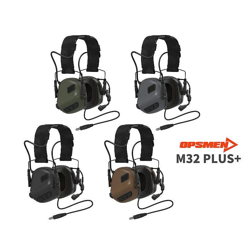 （圓仔）Opsmen M32 Mod4 Plus 軍規抗噪耳機+麥克風，拾音降噪，Earmor~M32P | 蝦皮購物
