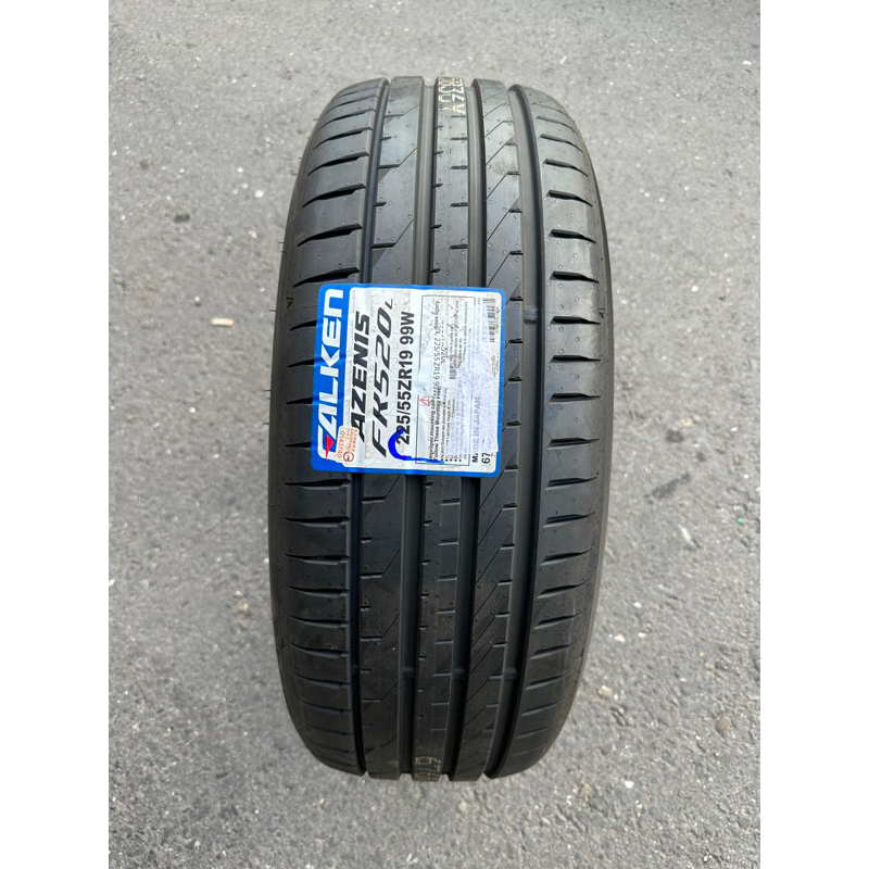 **瘋輪胎** FALKEN 飛隼 FK520 225/55-19 完工價換四條再送3D電腦四輪定位 | 蝦皮購物