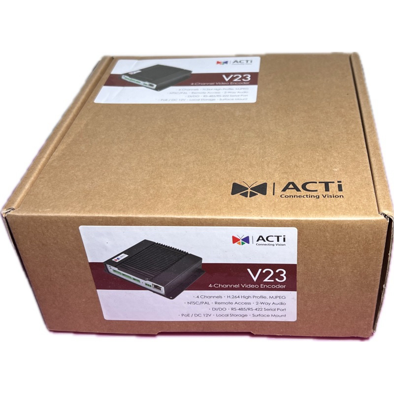 Acti V23/4阜監控主機 | 蝦皮購物