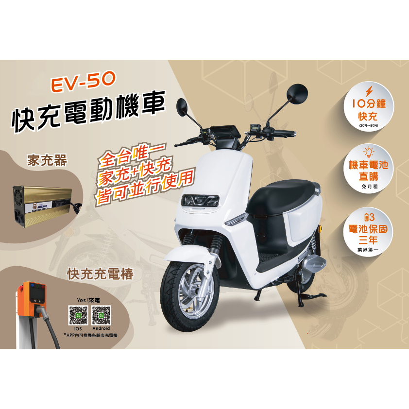 雅迪 哈特佛 EV-50 JL-G5 GOGORO 綠牌 電動機車 免月租可自充電可快充 新北市 台北市 | 蝦皮購物