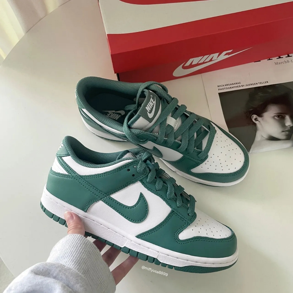 *米菲美國* Nike Dunk Low 雲杉綠 大童版【HF4798-100】 | 蝦皮購物