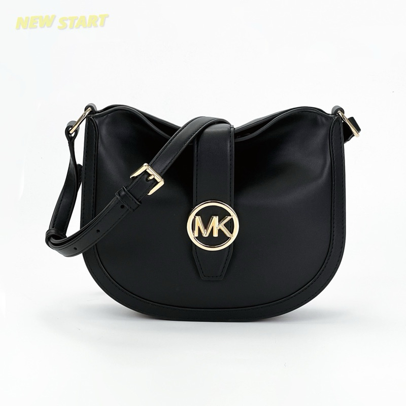 【New START精品服飾-員林】現貨 Michael Kors MK Gabby 圓圈金扣 馬鞍包 斜背包 母親節 | 蝦皮購物