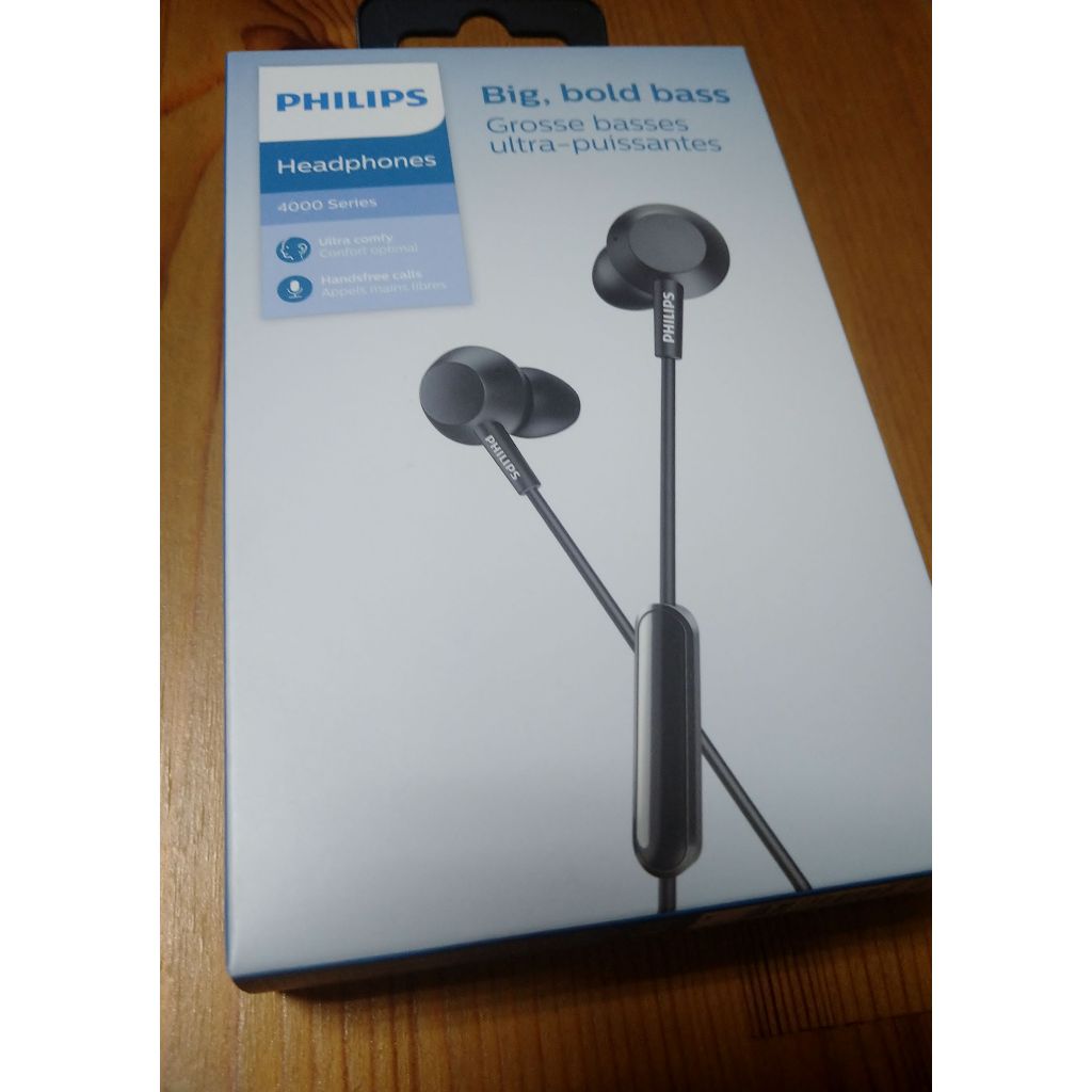PHILIPS 飛利浦 線控耳機 耳機 TAE4105 | 蝦皮購物