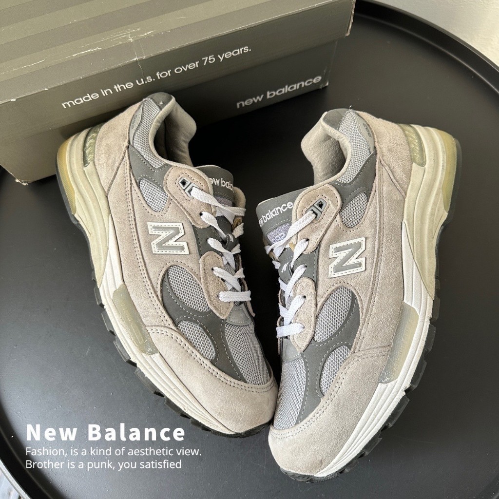 [二手] NEW BALANCE 992 元祖灰 M992GR 美製 nb D楦頭 US8.5 | 蝦皮購物