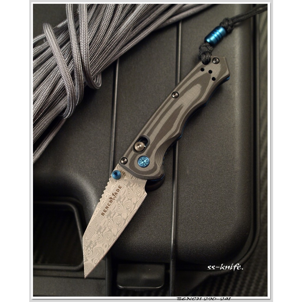 Benchmade Gold Class Full Immunity 碳纖柄大馬士革限量折刀 -【2024 金色限量版】 | 蝦皮購物